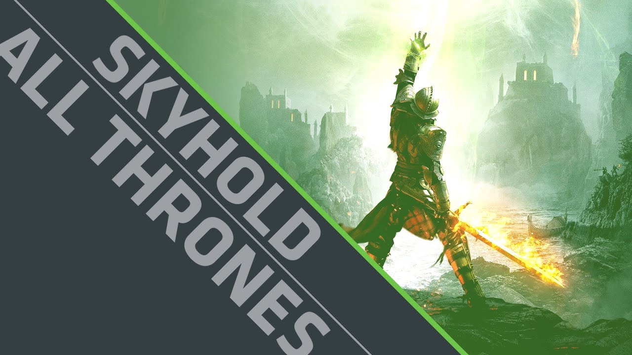 Dragon Age: Inquisition - ALL THRONES, Skyhold Customization - YouTube