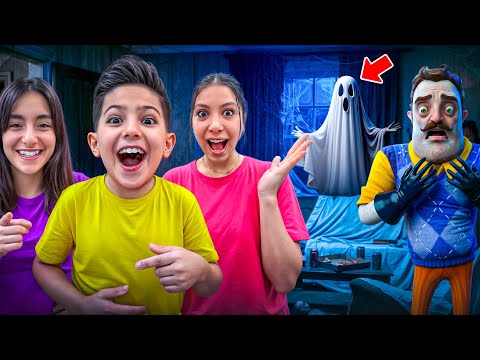 WE HAD A TERRIBLE NIGHT WITH HELLO NEIGHBOR!!!