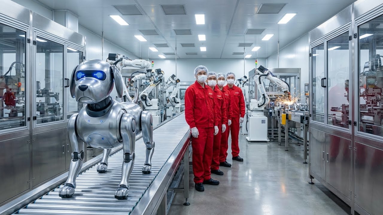 Inside the Robot Dog Assembly Line – How AI-Powered Pets Are Built ...