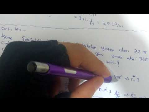 TÜREV DEĞİŞİM ORANI SORULARI