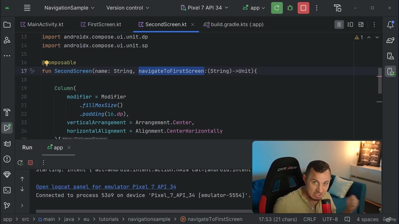 137 - Passing Variables from One Screen To Another - YouTube