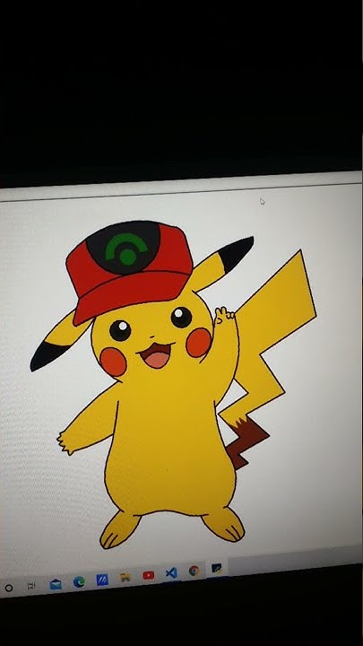 Let's Draw Pikachu ️ Using Python Turtle Graphics #shorts #programming - YouTube