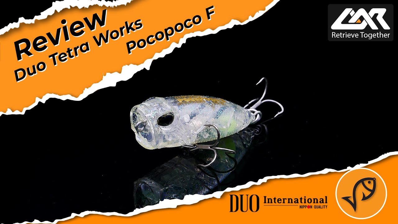 Duo Tetra Works Pocopoco F ][ Lure Action Review Channel - YouTube