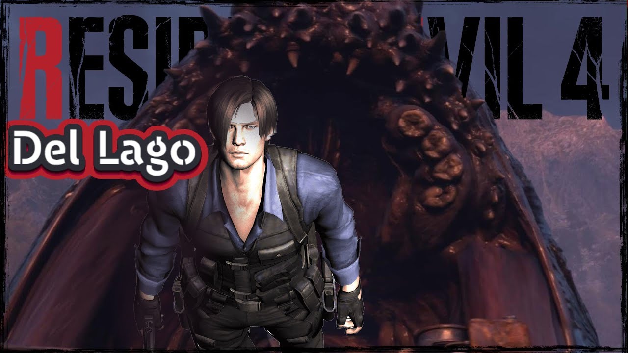 Resident Evil 4 remake Boss Fight - Del Lago - YouTube