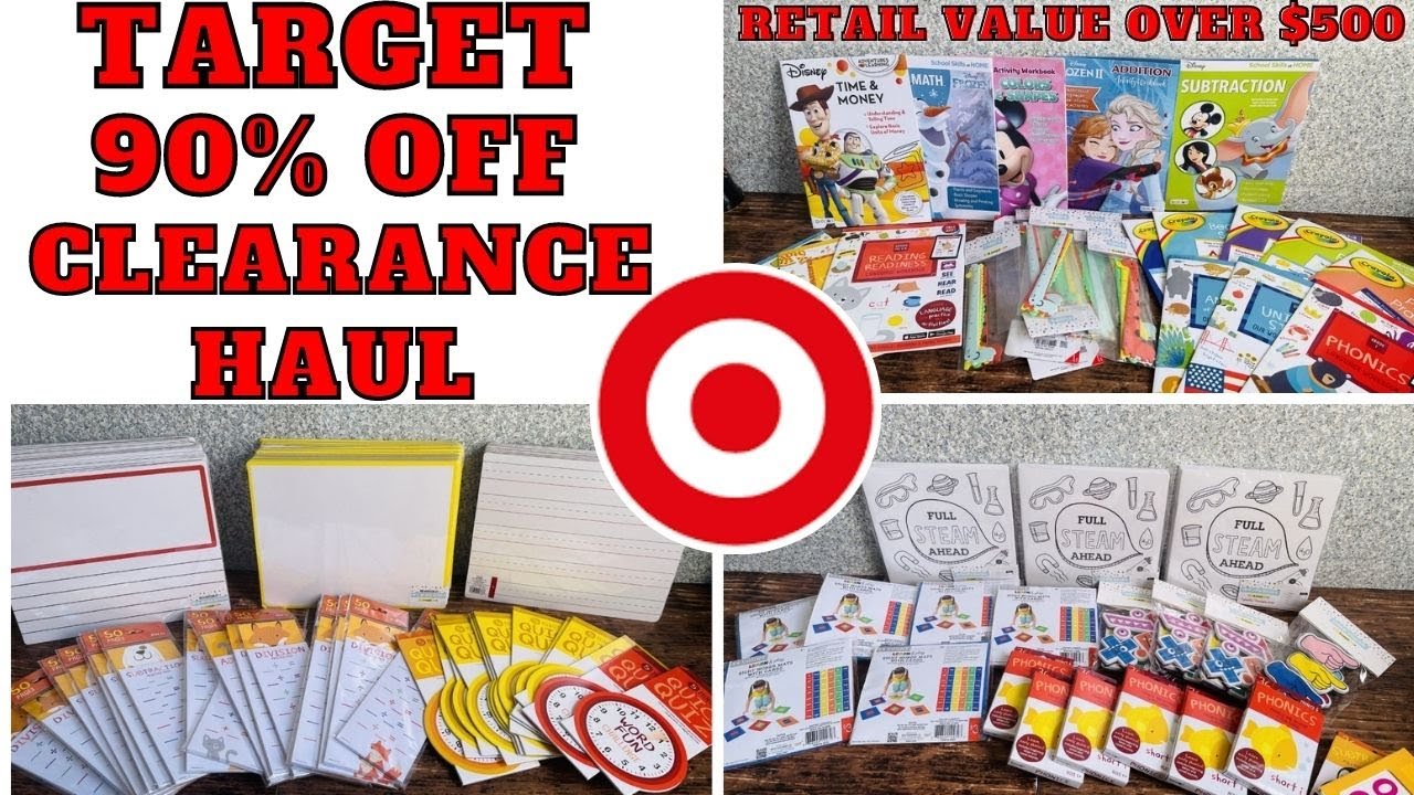 Target 90 Off Clearance Haul ~ Target Run Deals ~ Target 90% Clearance ...