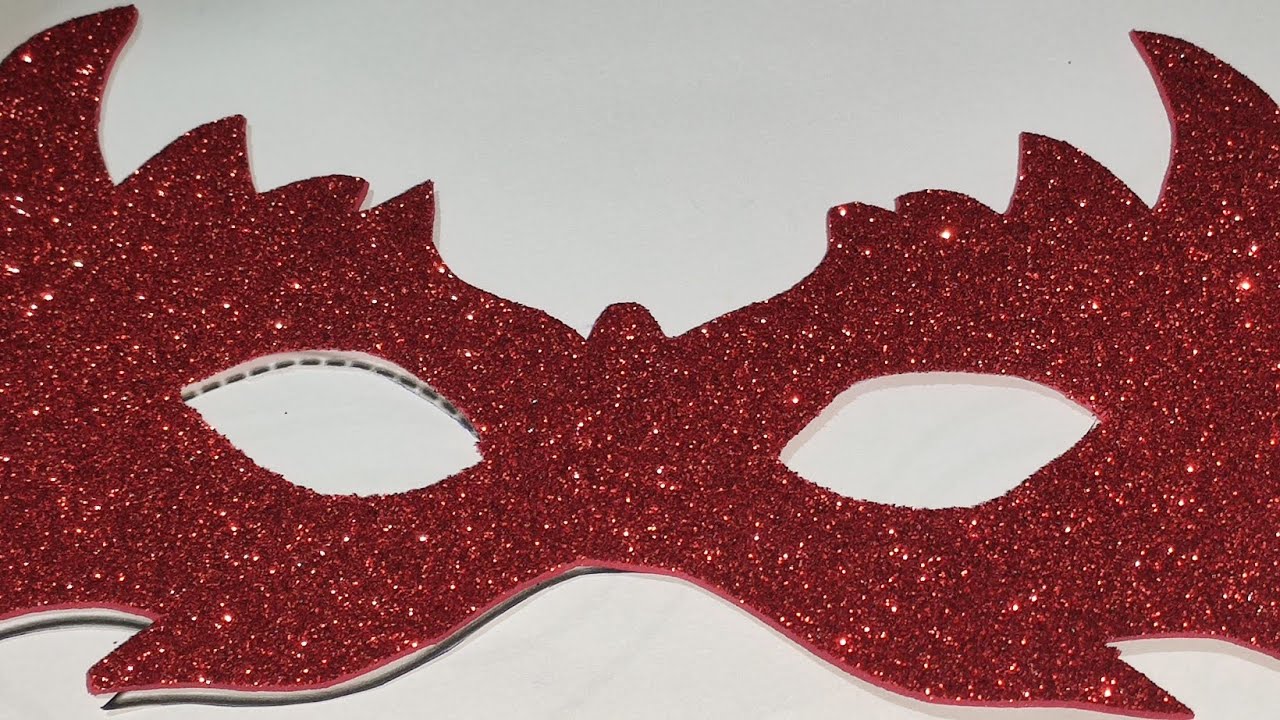 Cool Eye mask || For children || Party eye mask making || glitter sheet ...