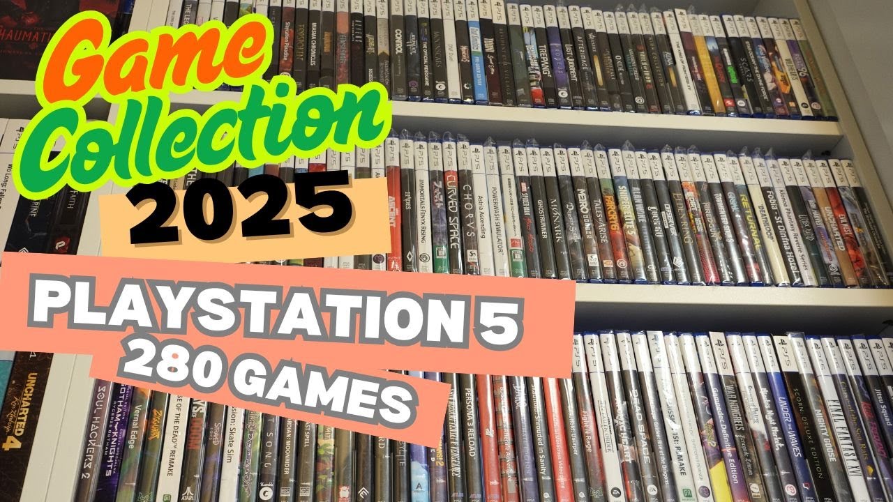 My PS5 Game Collection in 2025 ( 280 Games !!! ) - YouTube
