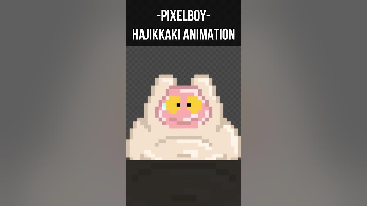 Hajiakki Animation | Pixelboy #japanesefolklore #pixel #yokai #animation #pixelart #pixelartist ...