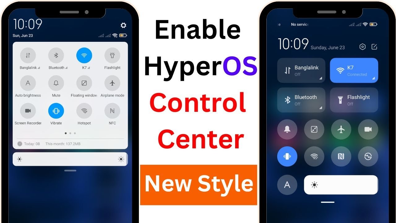 Control Bar Settings | Enable Xiaomi HyperOS Control Center | HyperOS ...