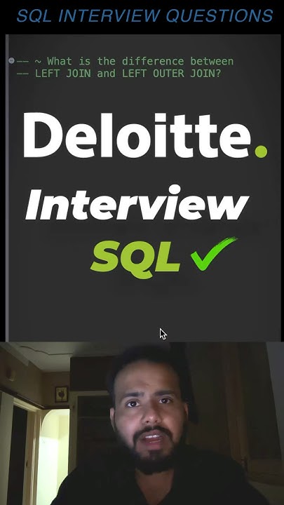 Most Asked Deloitte SQL Interview Questions answers #deloitte #sql # ...
