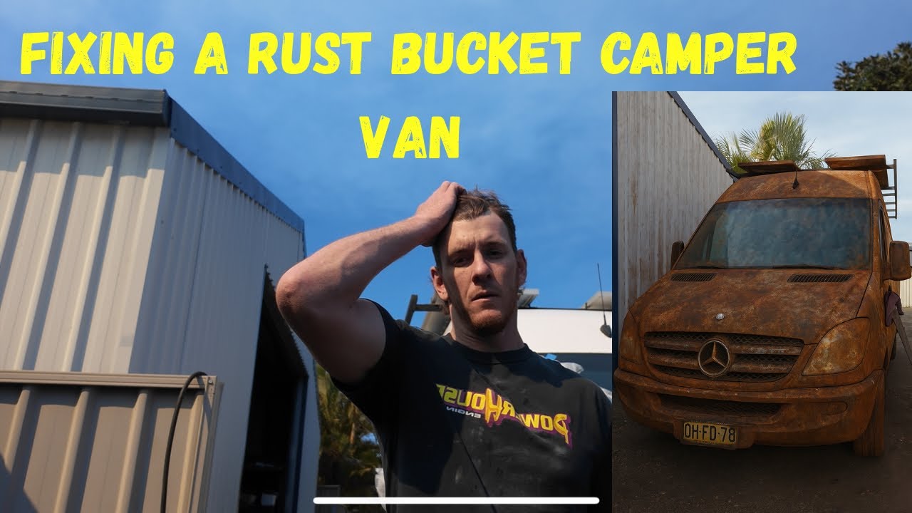 Fixing a rust bucket Mercedes-Benz camper….. - YouTube