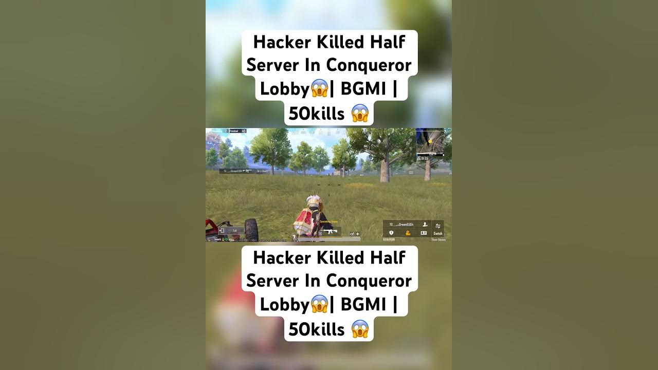 Hacker Killed Half Server In Conqueror Lobby😱| BGMI | 50kills 😱#hacker #jonathangaming #mortal ...