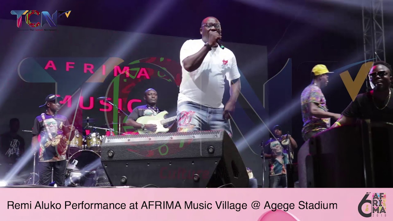 Remi Aluko's Performance At The 2019 AFRIMA Music Village - Day 2 - YouTube