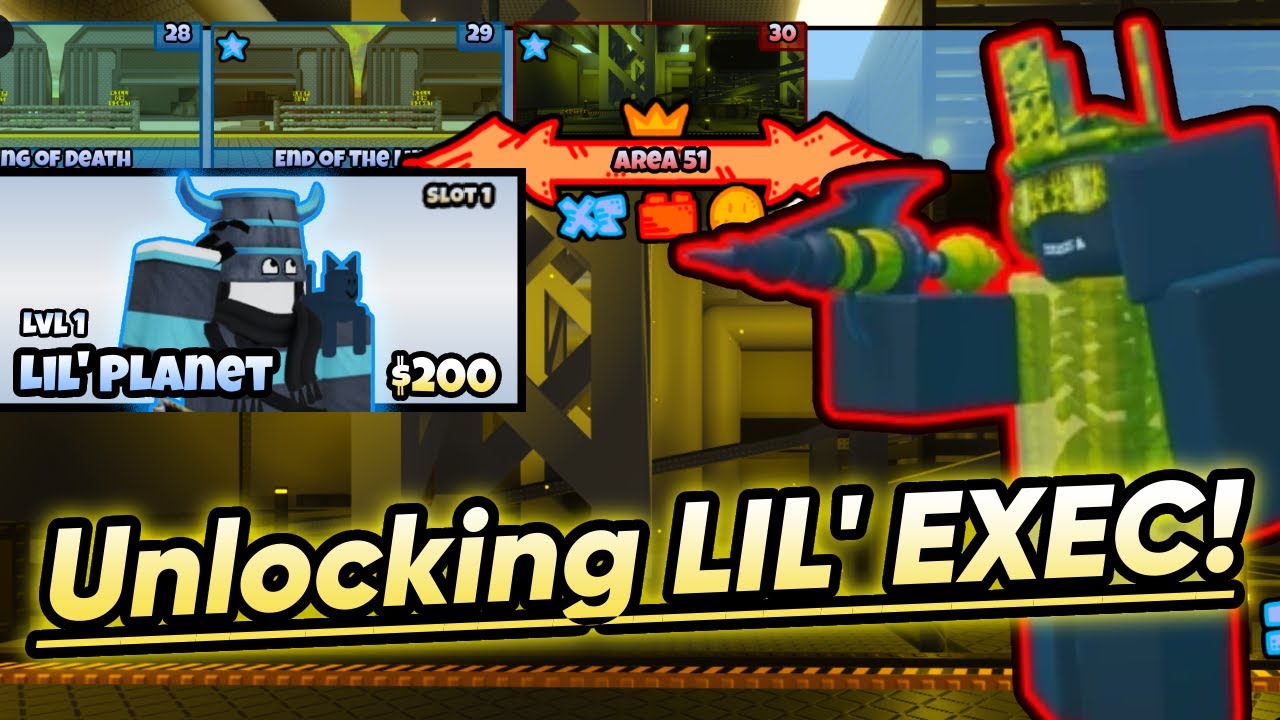 Trying To Unlock LIL' EXEC! | The Battle Bricks - YouTube