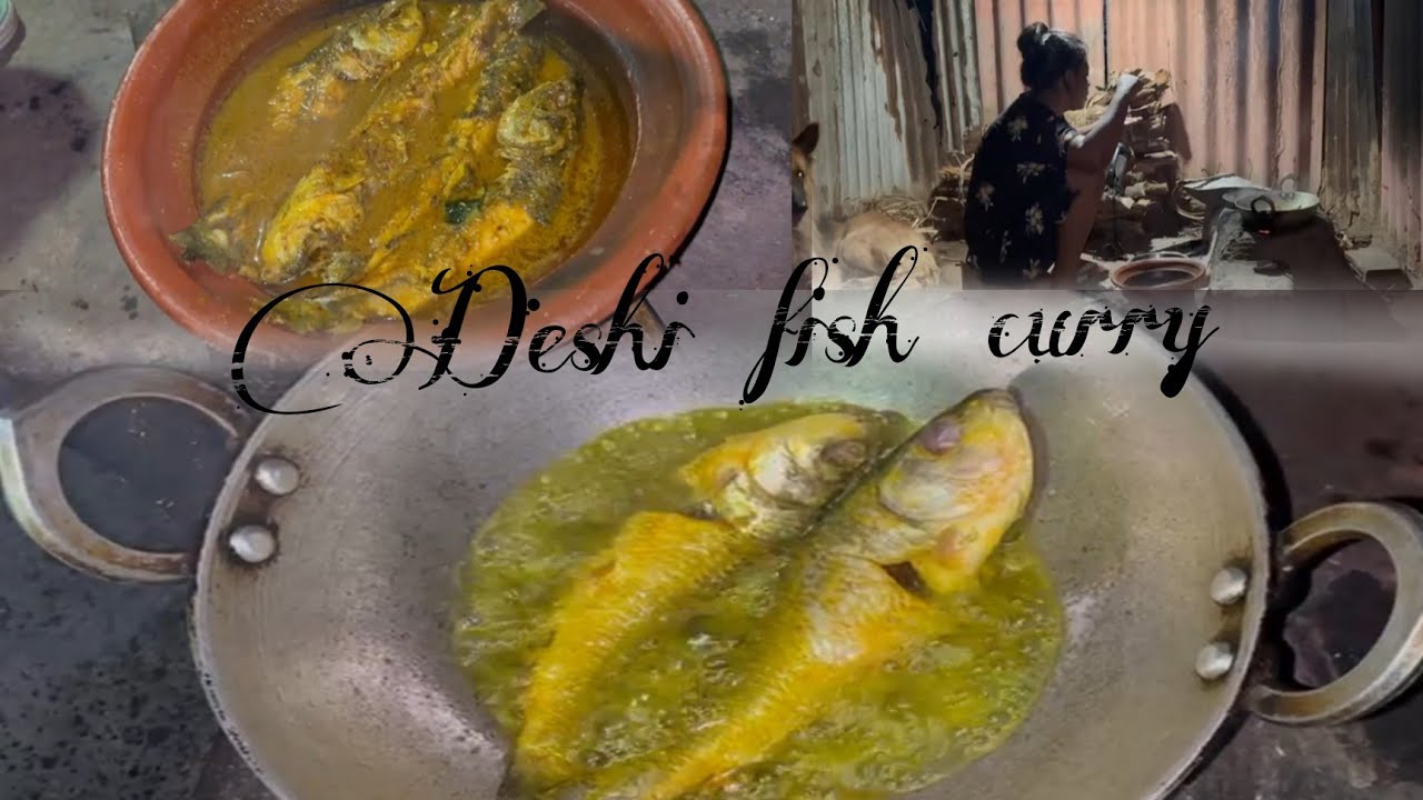 Fish carry| fish carry in deshi style || Pure deshi style | puja making ...
