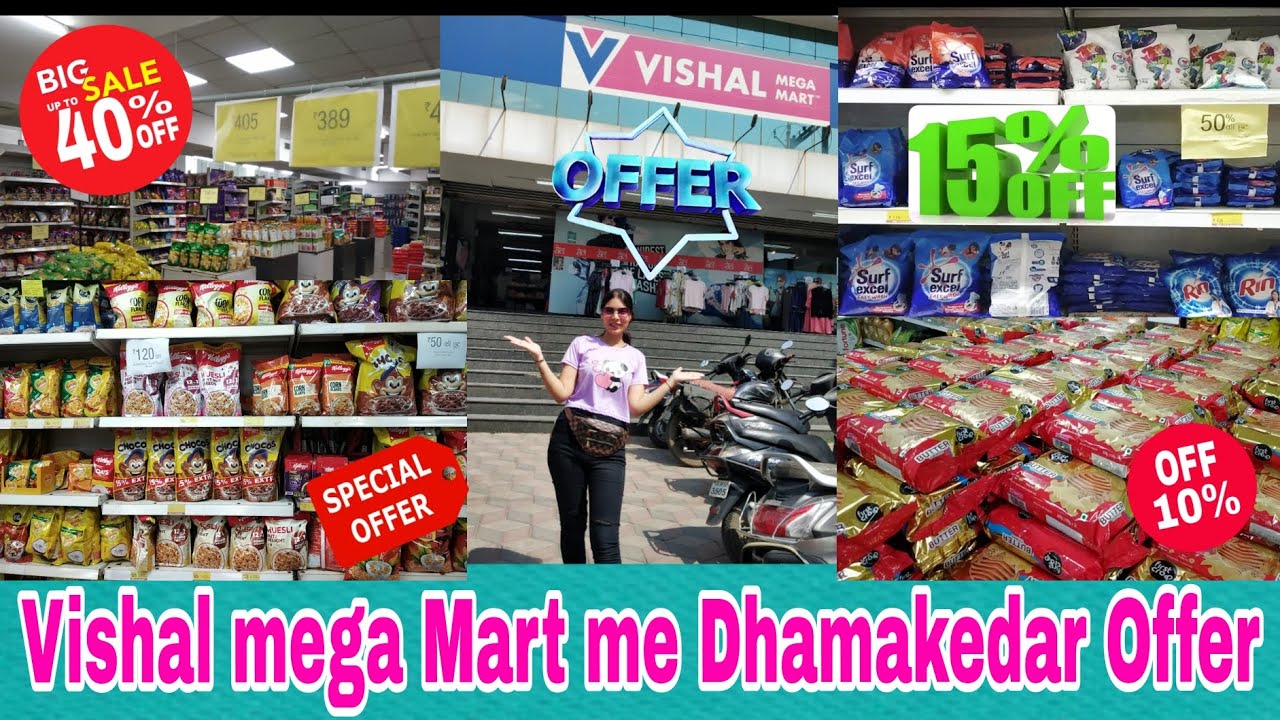 Vishal Mega Mart me Dhamakedar Offer😍💯 #offer #sale #shopping #vlog # ...