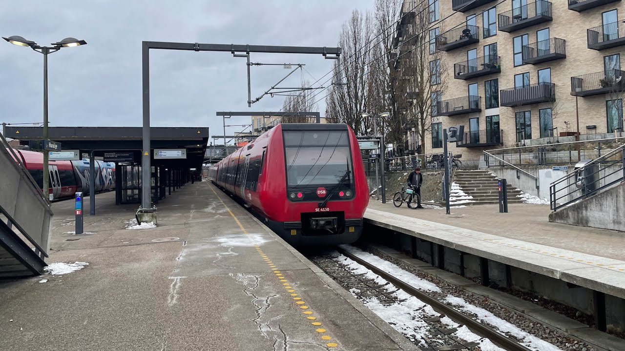 Togtur til Hundige (Hurtigste S-tog) | Train ride to Hundige (Fastest S ...