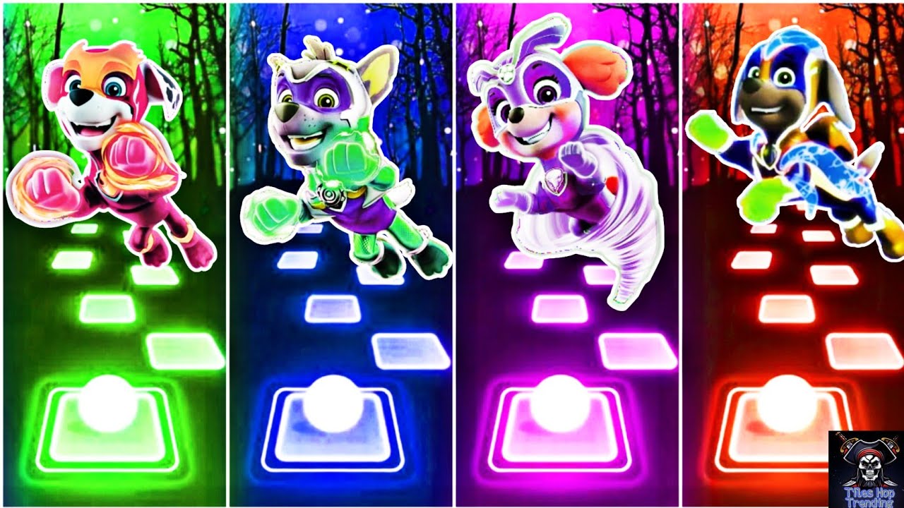 Super Mighty Pups||| Marshall - Rocky - Skye - Zuma . Risky Rescue 🎯🥇🥈🥉 ...