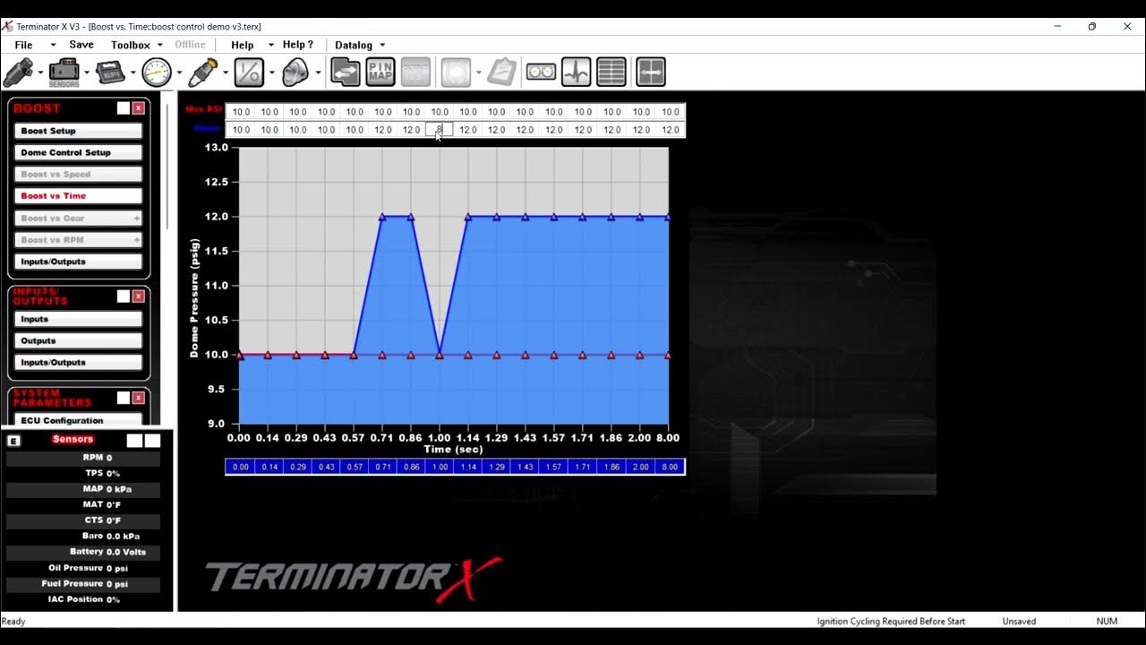 Holley Terminator X New Boost control in V3 Software - YouTube