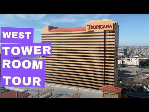 TROPICANA ATLANTIC CITY // West Tower Room Tour - YouTube