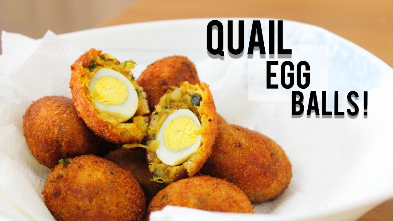Quail Egg Balls || kids favorite snack || Asmi's Homemade Secrets - YouTube