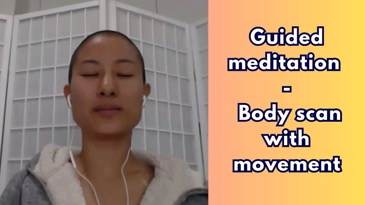 Guided meditation- Body scan with movement - YouTube