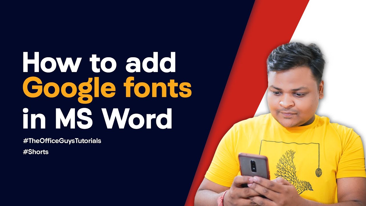 How To Add Google Fonts In Word Excel And PowerPoint YouTube How To Add Google Fonts In Word Excel And PowerPoint YouTube