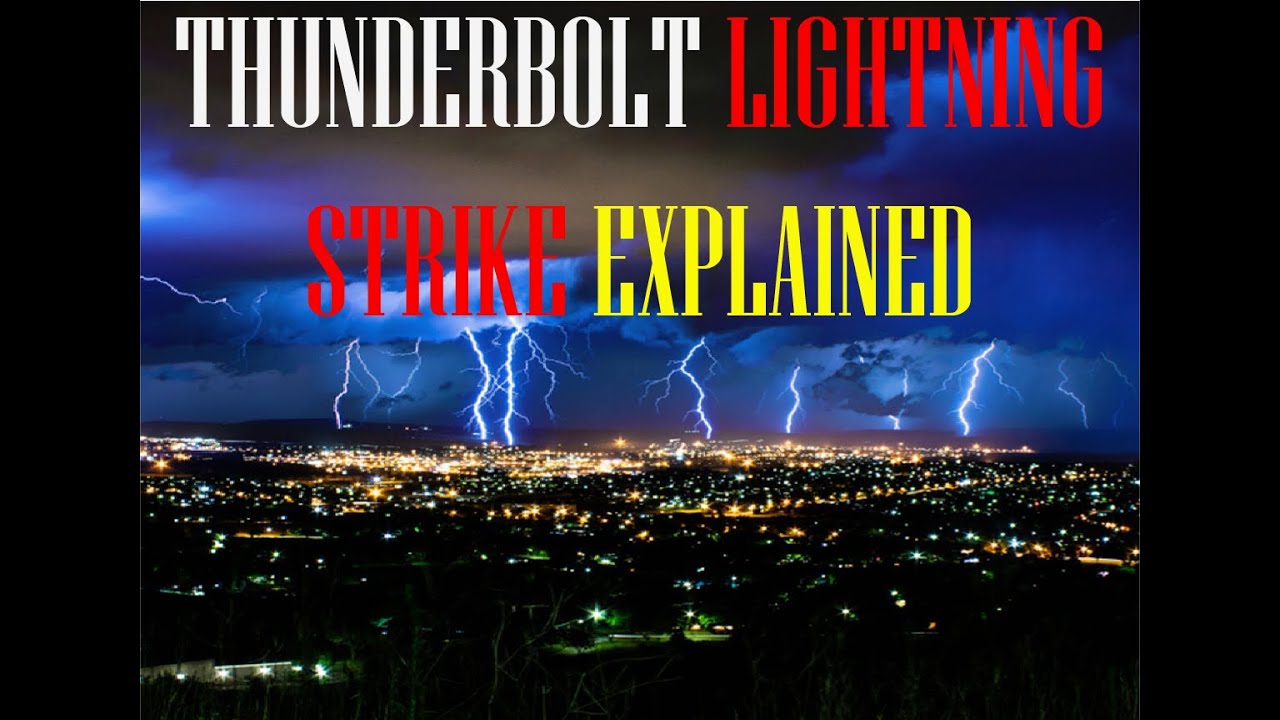 How Lightning is formed | Thunderstorm Lightning Explained ...