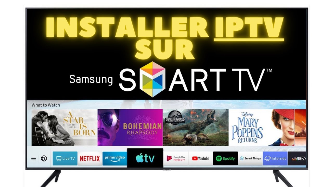 Comment installer IPTV sur Smart TV Samsung série 7 ou 5 (2024) - YouTube