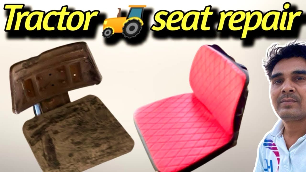 how to making a tractor seat/ tractor seat installation - YouTube
