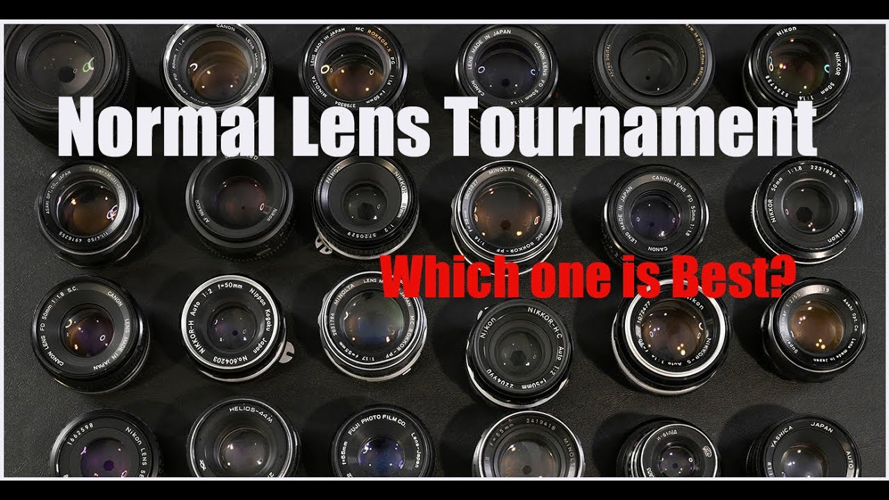 A Lens Tournament: Testing 24 Normal Lenses to find the winner - YouTube