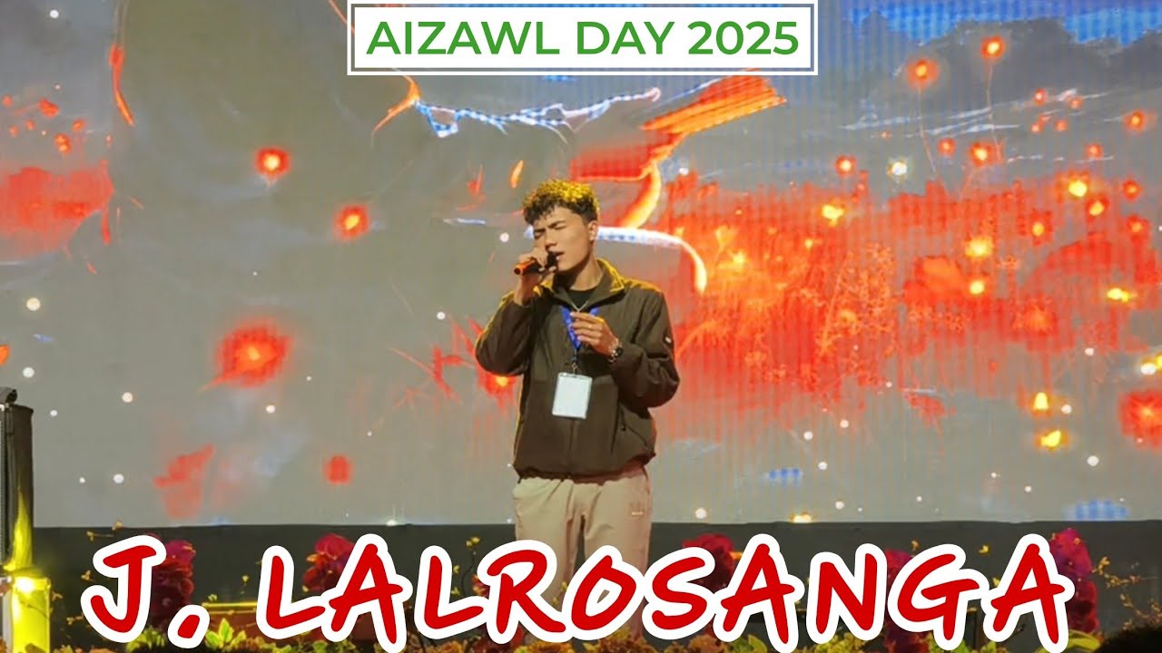 RSA Aizawl Day 2025 zan khatnaah a zai nghal. Joseph-a hla sak ṭhin a ...