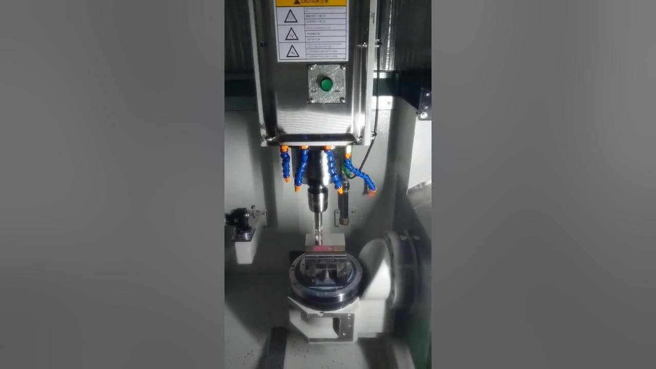 SKD61 Rough Milling - YouTube