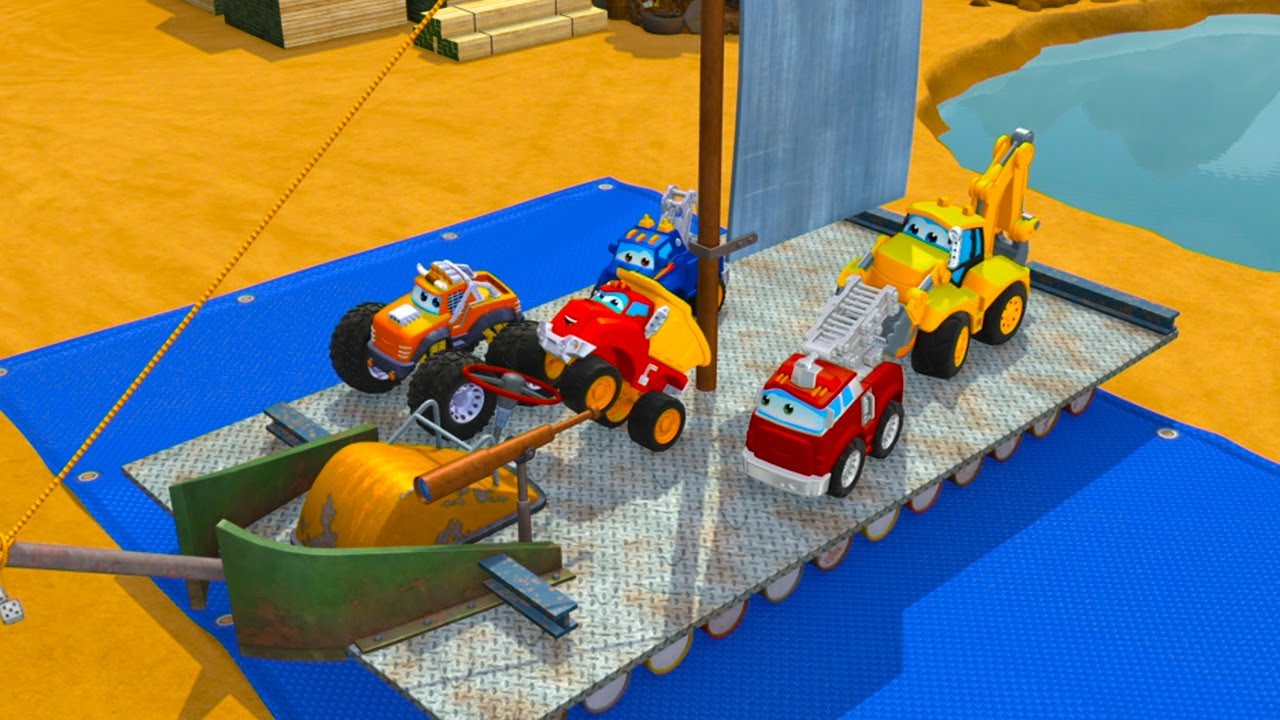 Cars Take a Boat Trip | Car Cartoons for Kids | The Adventures of Chuck ...