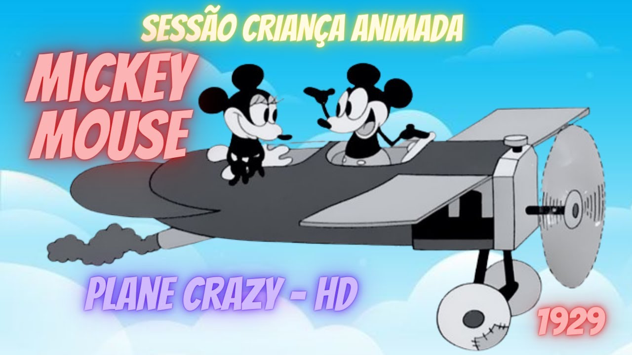 Mickey Mouse Plane Crazy em HD - YouTube