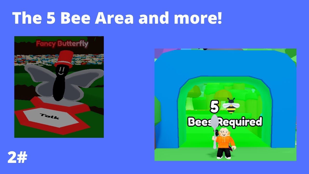 The 5 Bee Area And Massive Progress Roblox Beekeepers 2# - YouTube