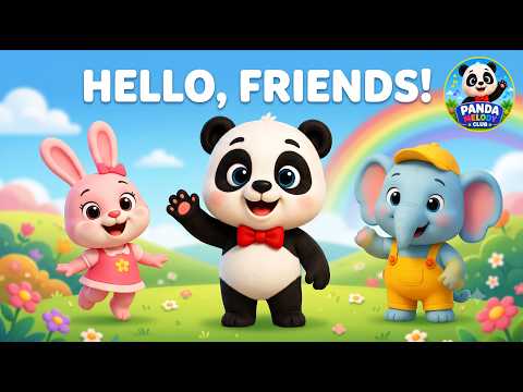 Meet Pandy, Benny & Ellie! | Welcome Song for Kids