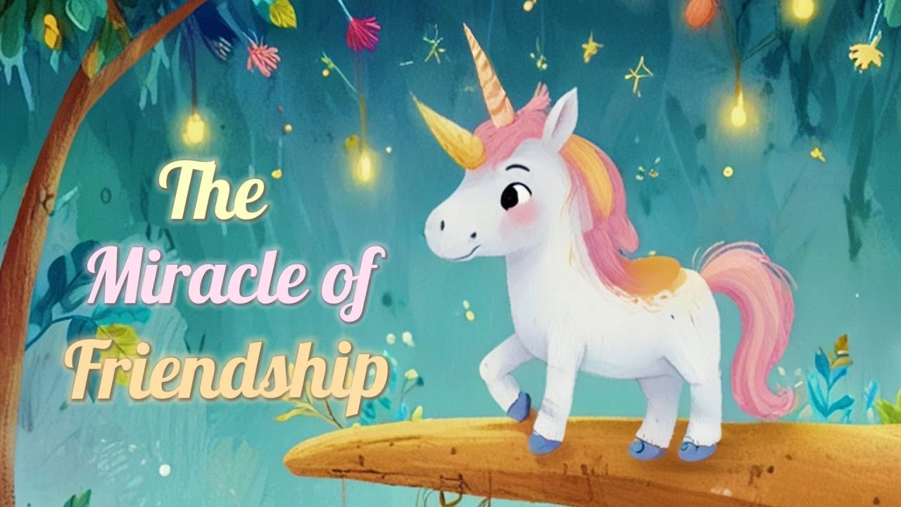 The Miracle of Friendship 🦄 The Unicorn's Magic 💗 A bed time story for ...