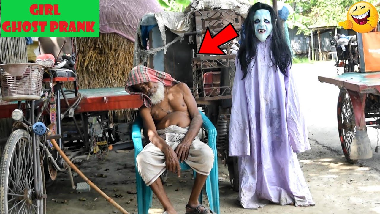 Girl ghost prank video 😅 Don't Miss End 🤫 - YouTube