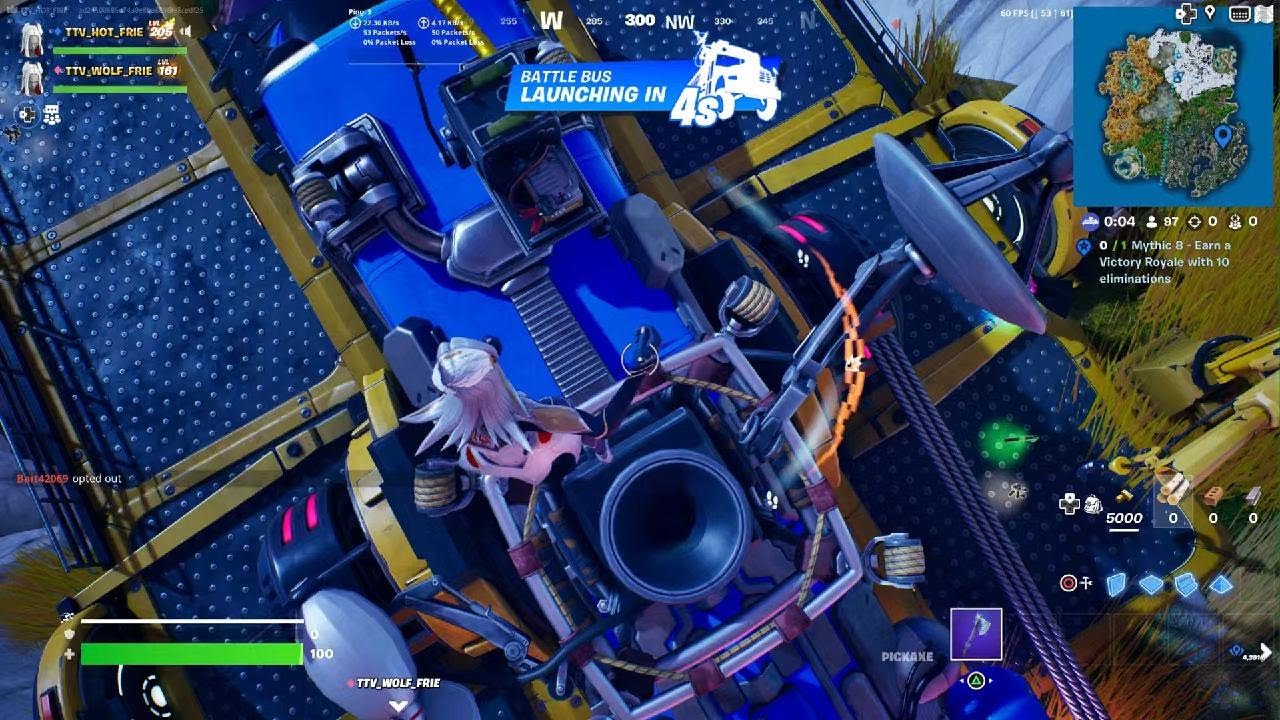 Fortnite duo win with the new triarch aurora skin - YouTube