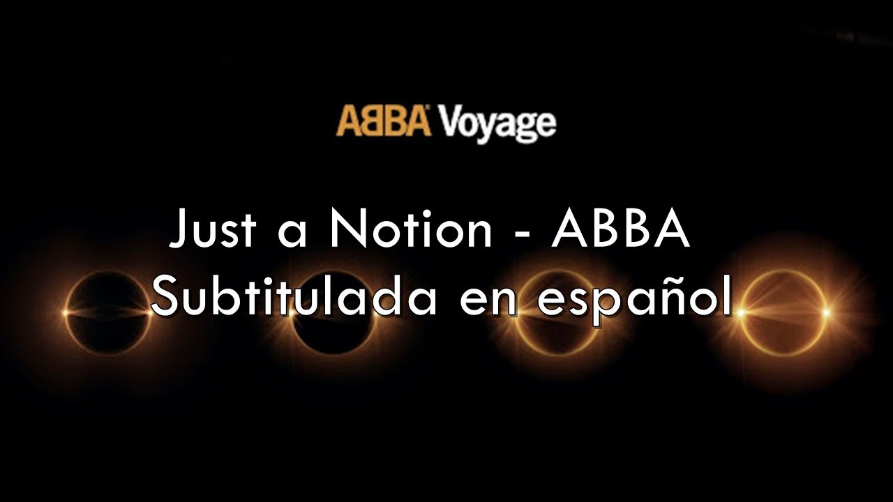 Just a Notion - ABBA / Sub. en español - YouTube
