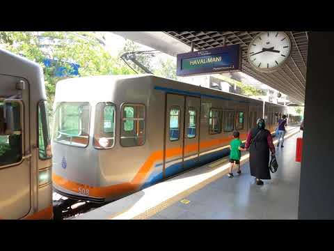 Istanbul Metro Ride from Aksaray to Airport