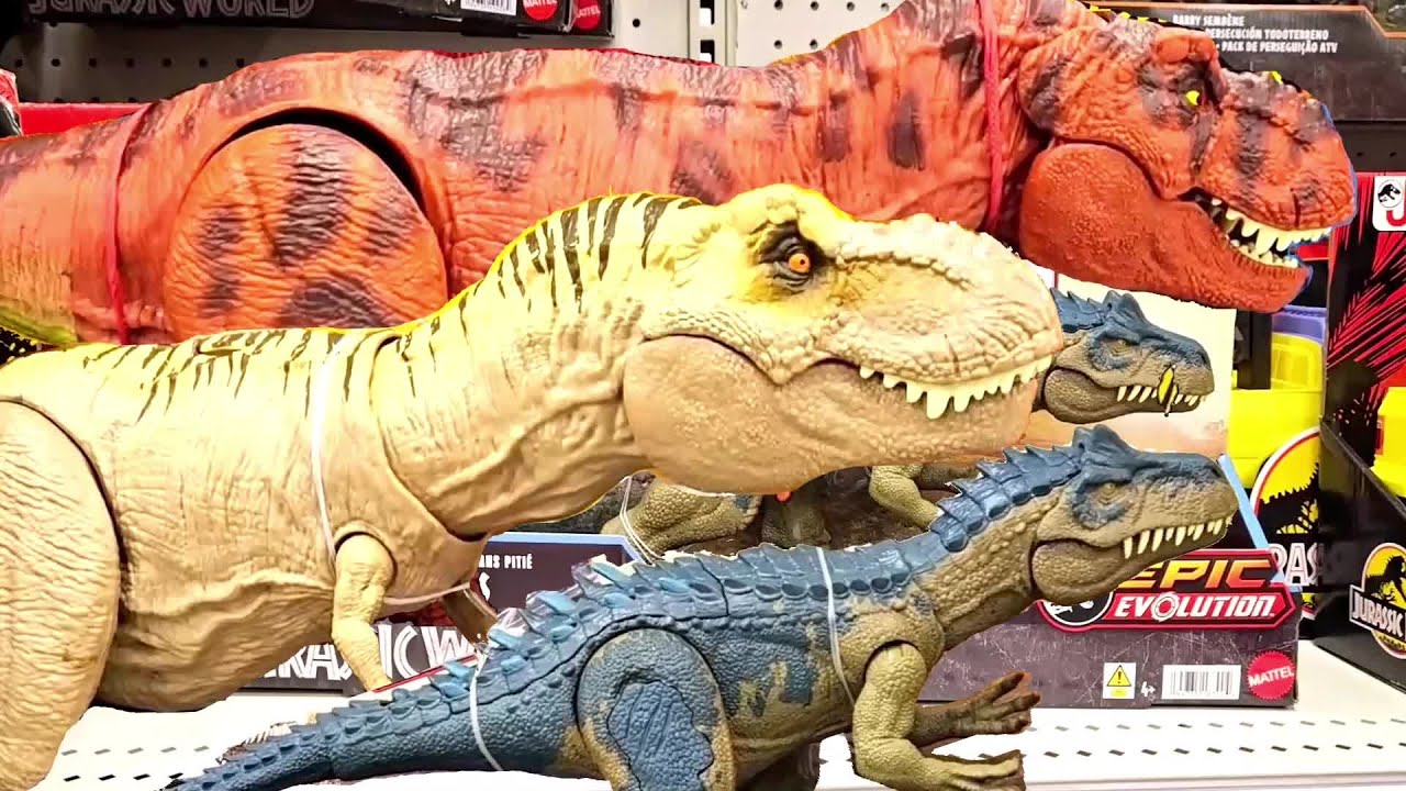 Dinosaurs Toy Jurassic World & Jurassic Park At Target& Walmart Hunt