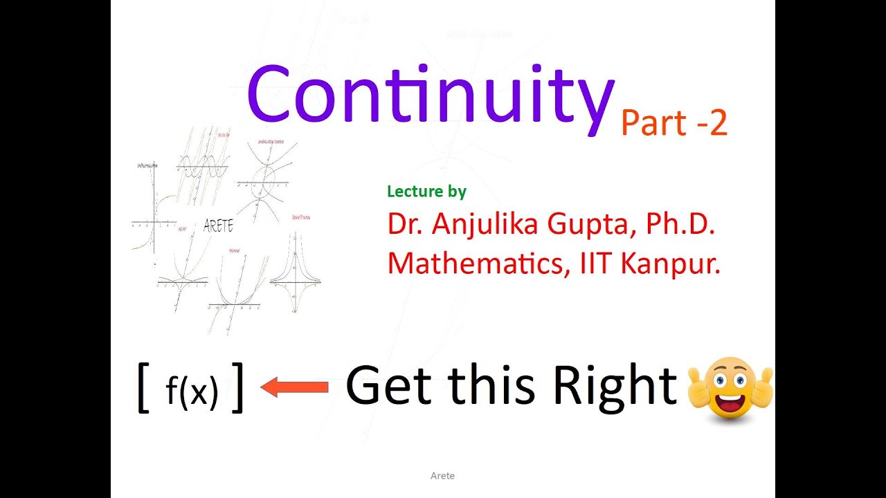 Continuity#2 | Involving Greatest Integer Function | IIT JEE ...