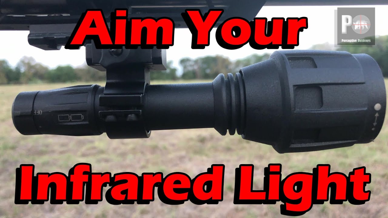 How To Aim ATN X Sight 4K IR Light To Your Scope - YouTube