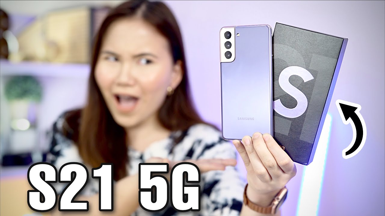 SAMSUNG GALAXY S21 5G UNBOXING - YouTube