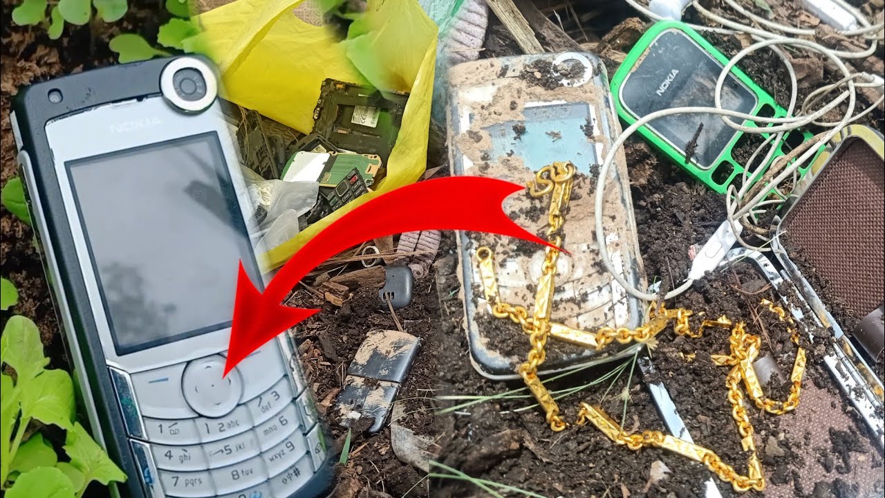 Restore Clean up the environment, meet abandoned phones nokia6680 with ...