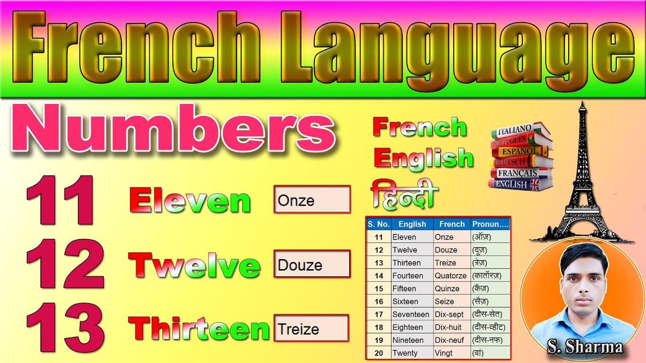 Numbers in French 11 to 20🤔 📚 || French Numbers 11 to 20 ||💯 - YouTube