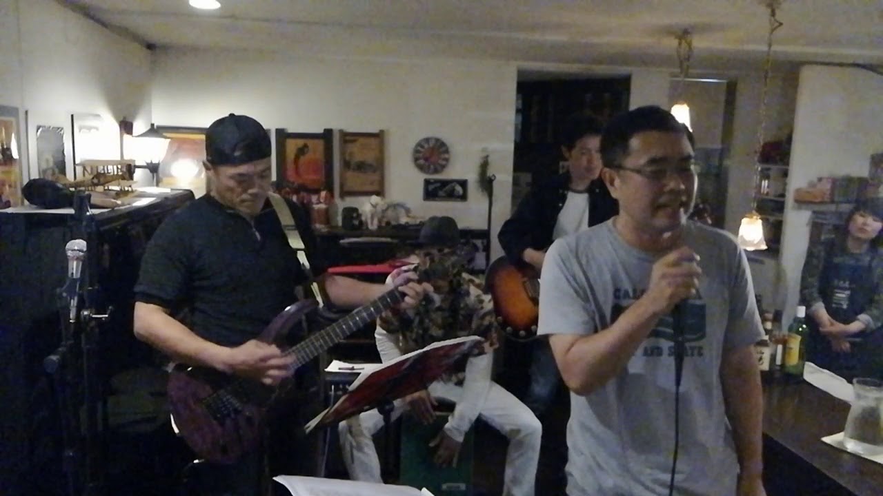 ガッツリバンドライブ Cafe style Jam - YouTube