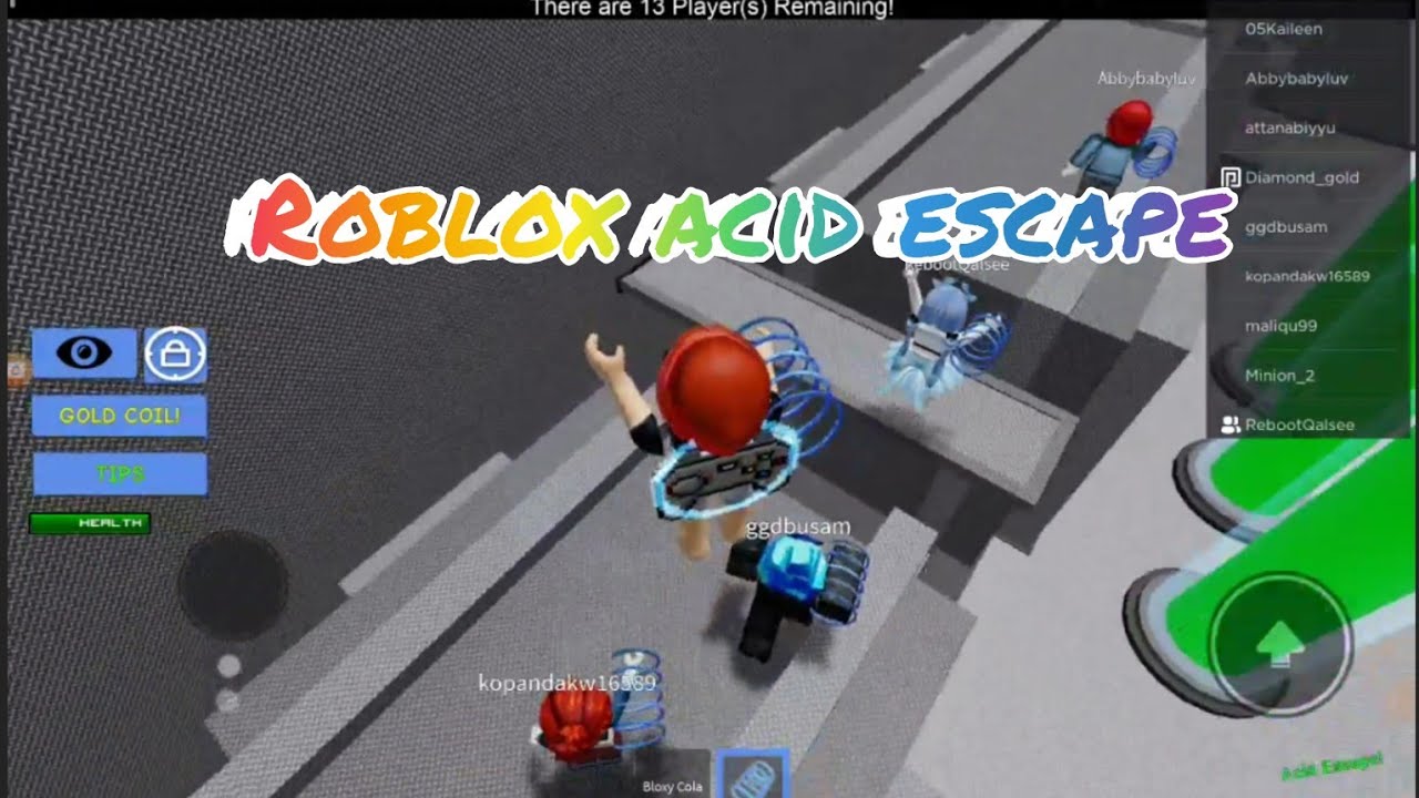 Roblox: Acid Escape/Ft. @minnigigdle_not_minniemouse(RebootQalsee ...
